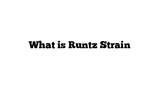 What is the Runtz Strain? – 420 Big Bud